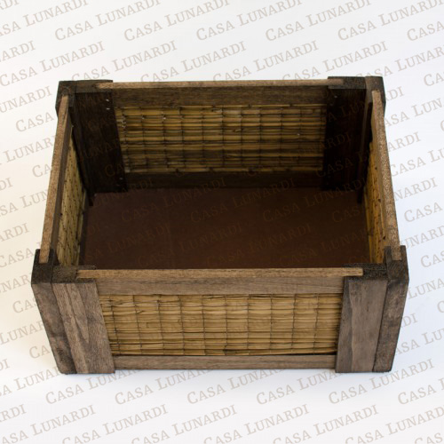 Cajón en Madera/Junco | Casa Lunardi
